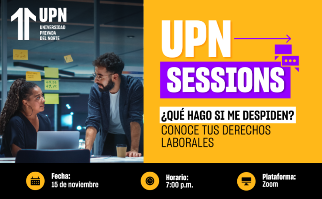 UPN SESSION - Noviembre | Universidad Privada del Norte